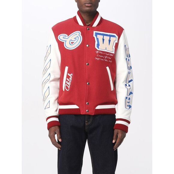 Off-White | Jackets & Coats | Offwhite Jacket Men Red Men | Poshmark